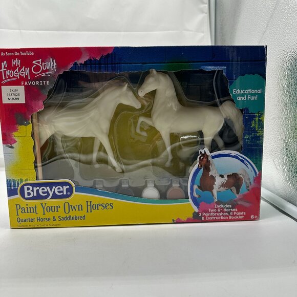 Breyer | Toys | Nib New Breyer Paint Your Own Horses Quarter House ...